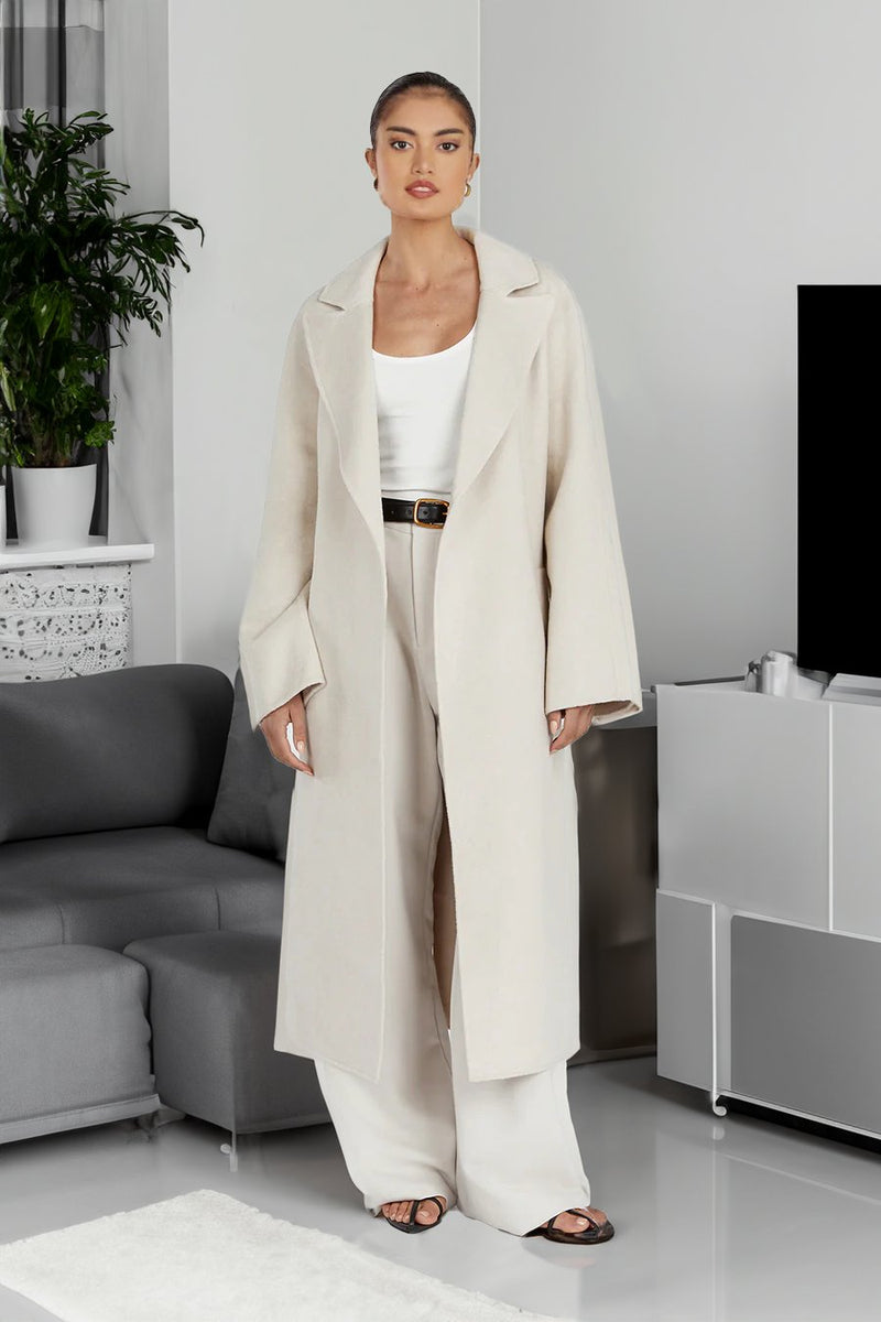 Anouk™ | Classic winter coat with collar – Larado